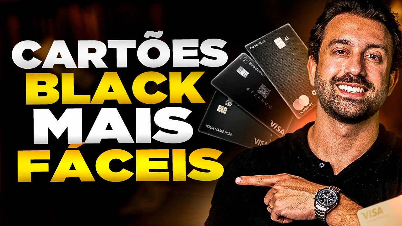 TOP 5 CARTÕES BLACK mais FÁCEIS de CONSEGUIR em 2026 - YouTube