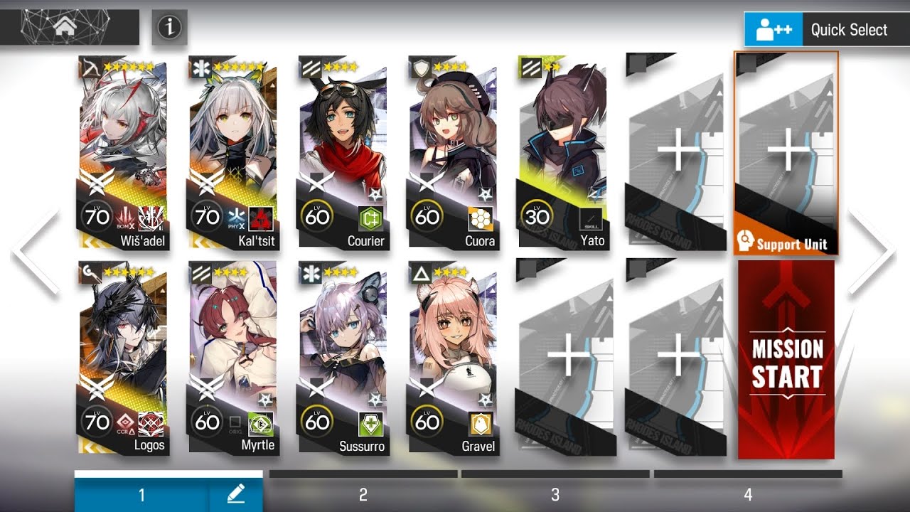 【Arknights】SL-S-5 CM (Wis'adel+Logos+Kal'tsit) - YouTube