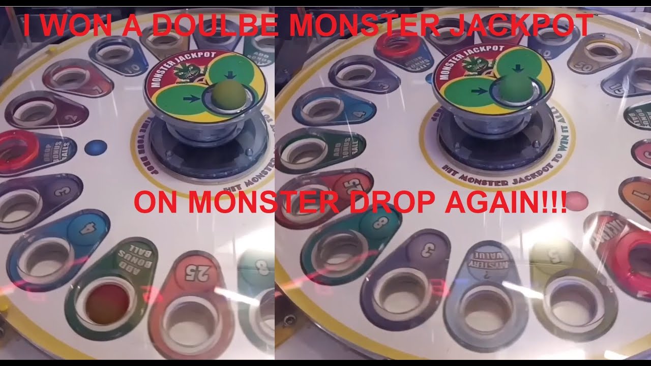 DOUBLE MONSTER JACKPOT ON MONSTER DROP 28!!! - YouTube