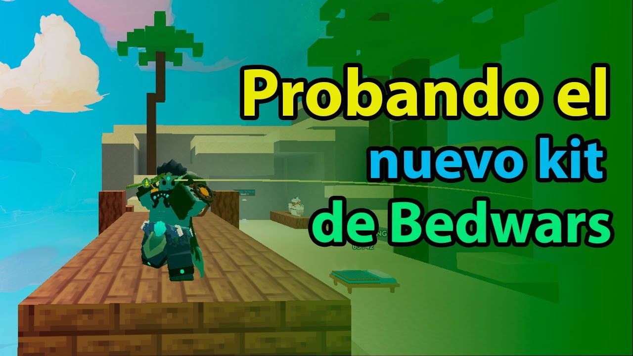 Probando el kit Triton de Roblox bedwars - YouTube