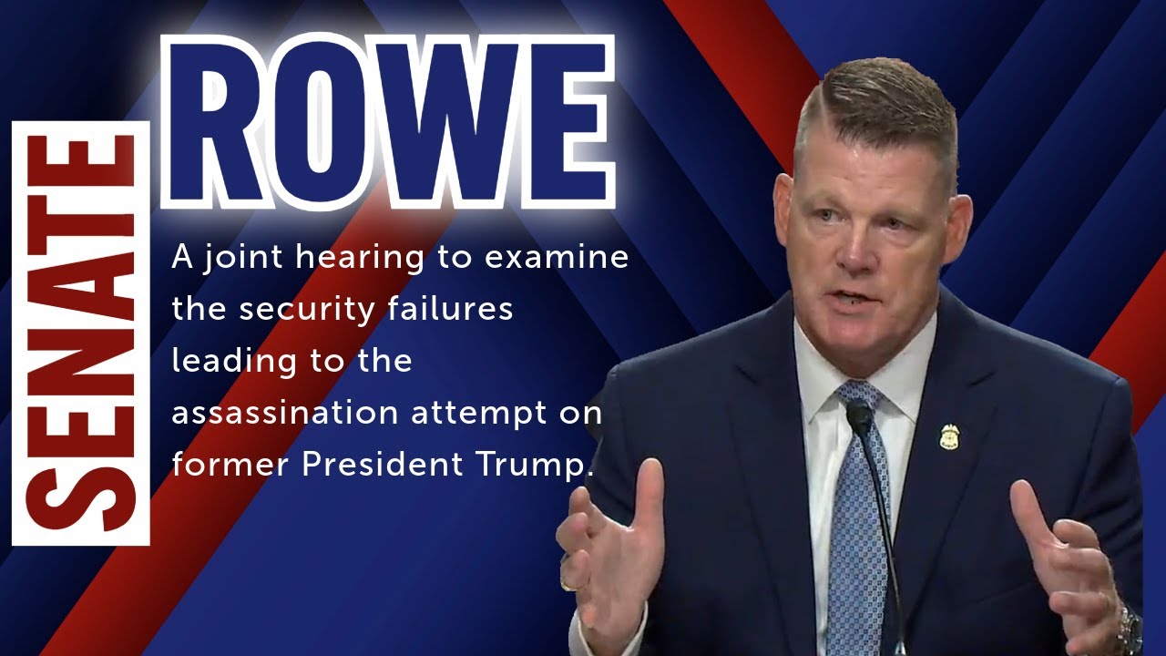 🚨Joint Senate Hearing Security Failures Trump Assassination Attempt ...