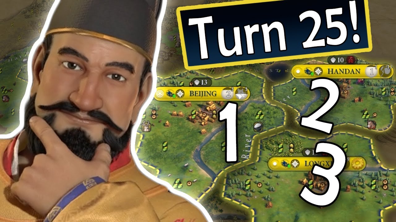 NEW Yongle Strat Gave Me 3 Cities by Turn 25 in Civ 6! - YouTube