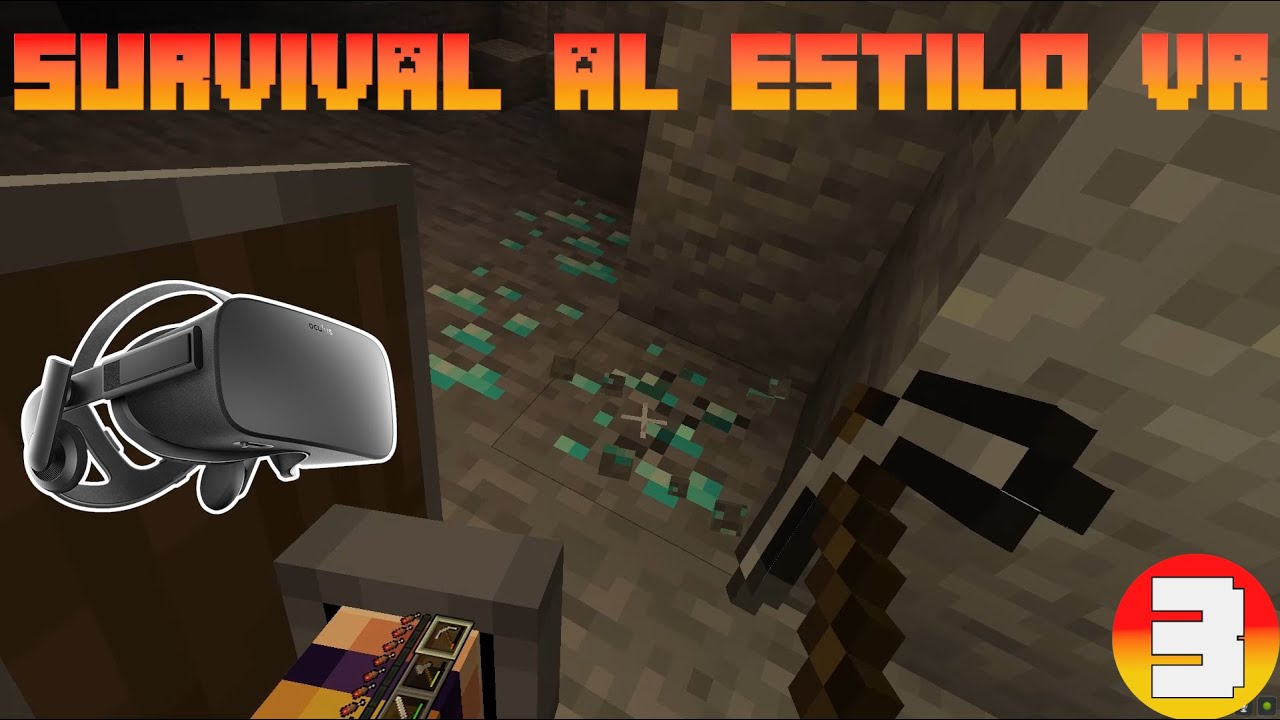 Minando en Realidad Virtual | Minecraft Survival al Estilo VR #3 - YouTube