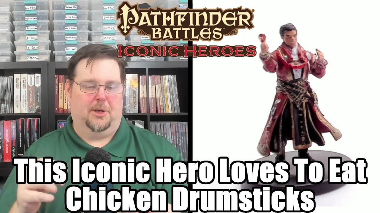 Pathfinder Iconic Heroes Set 8 | This Iconic Hero Loves To Eat Chicken ...