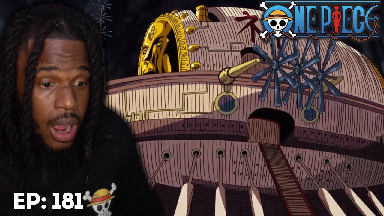 ENERU'S ARK MAXIM REVEALED | ONE PIECE REACTION | EPISODE 181 | ANIME ...