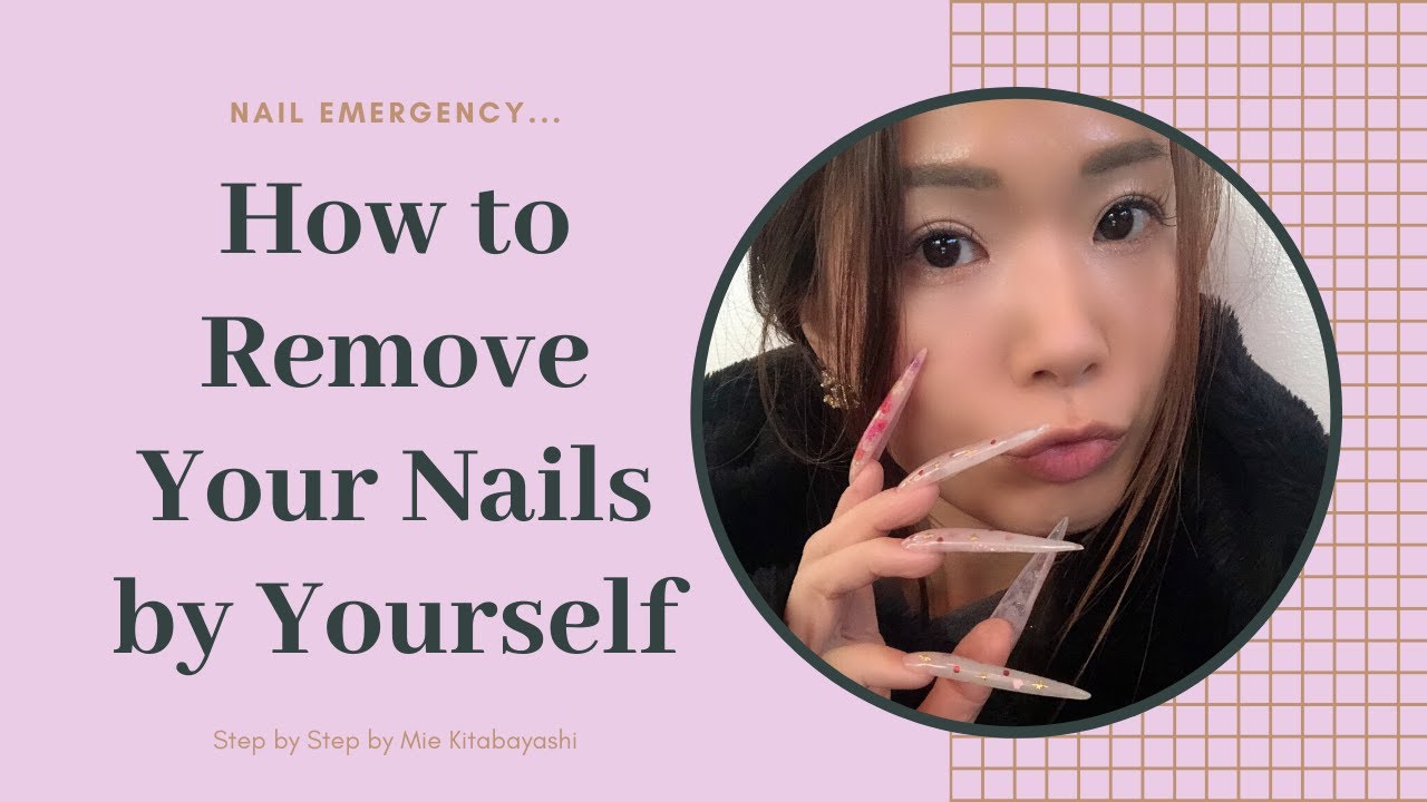 How to Remove Nails by Yourself at Home - YouTube