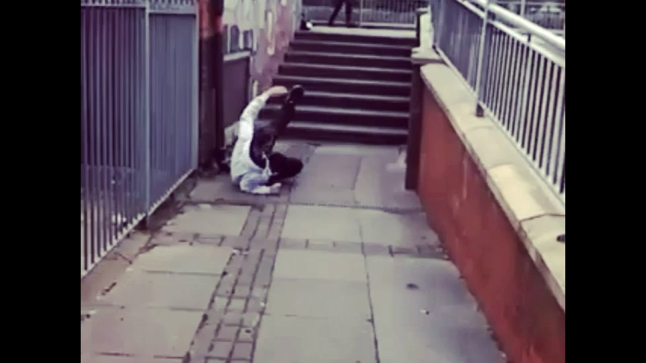 Stairs fail - YouTube