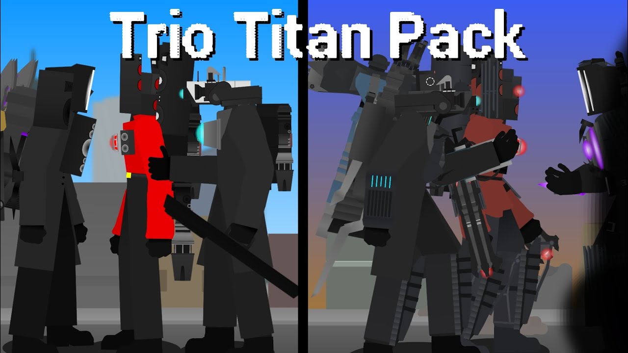 Trio Titan Pack | Stick Nodes Pack - YouTube
