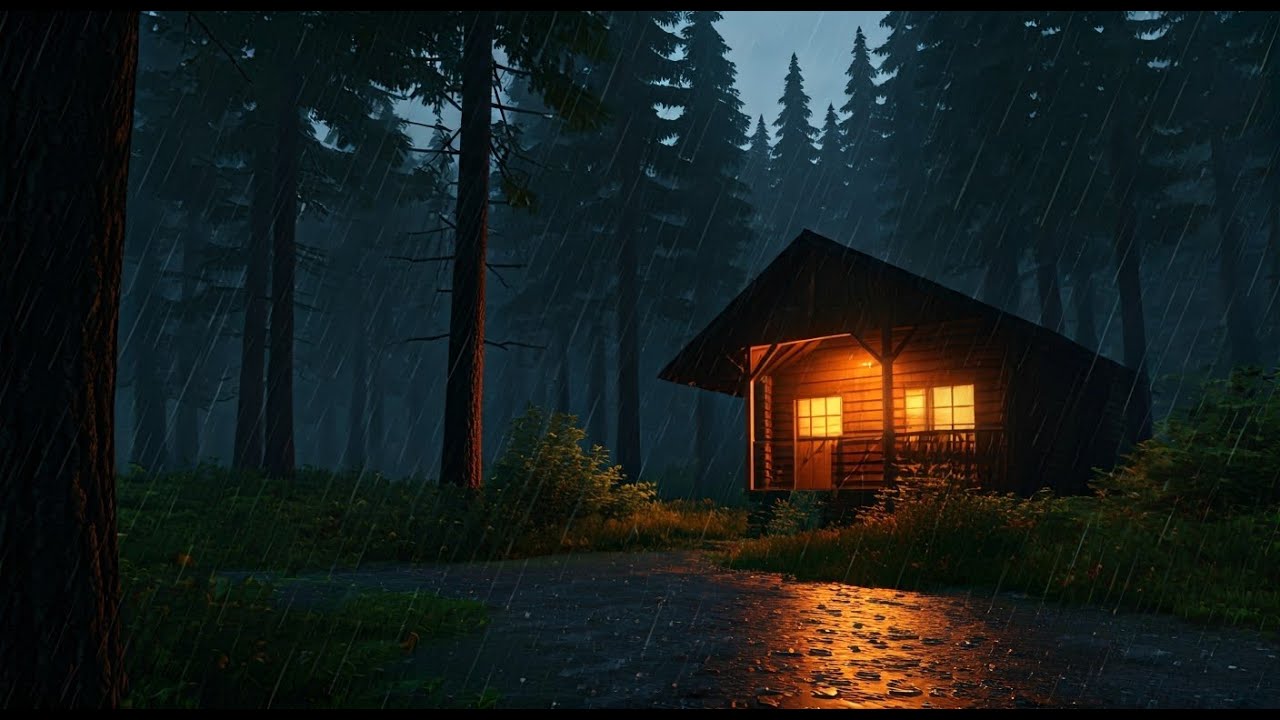 Rain & Chill Beats: A Cozy Nighttime Atmosphere [ Relaxing Music ] # ...
