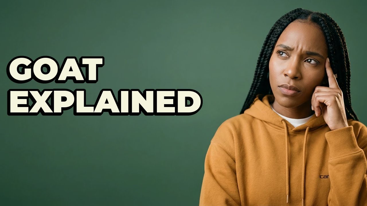 What Does The Acronym GOAT Stand For? - YouTube
