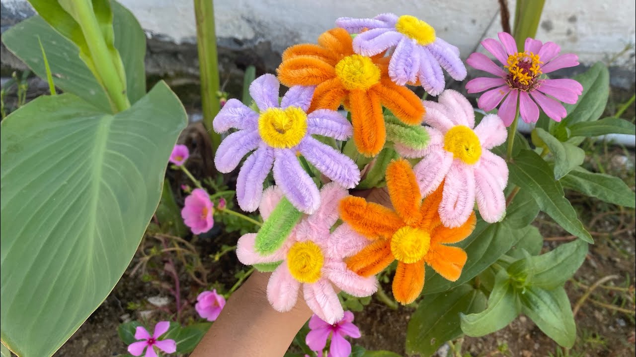 Make beautiful Xenia flower different colors DIY-look like real flower ...