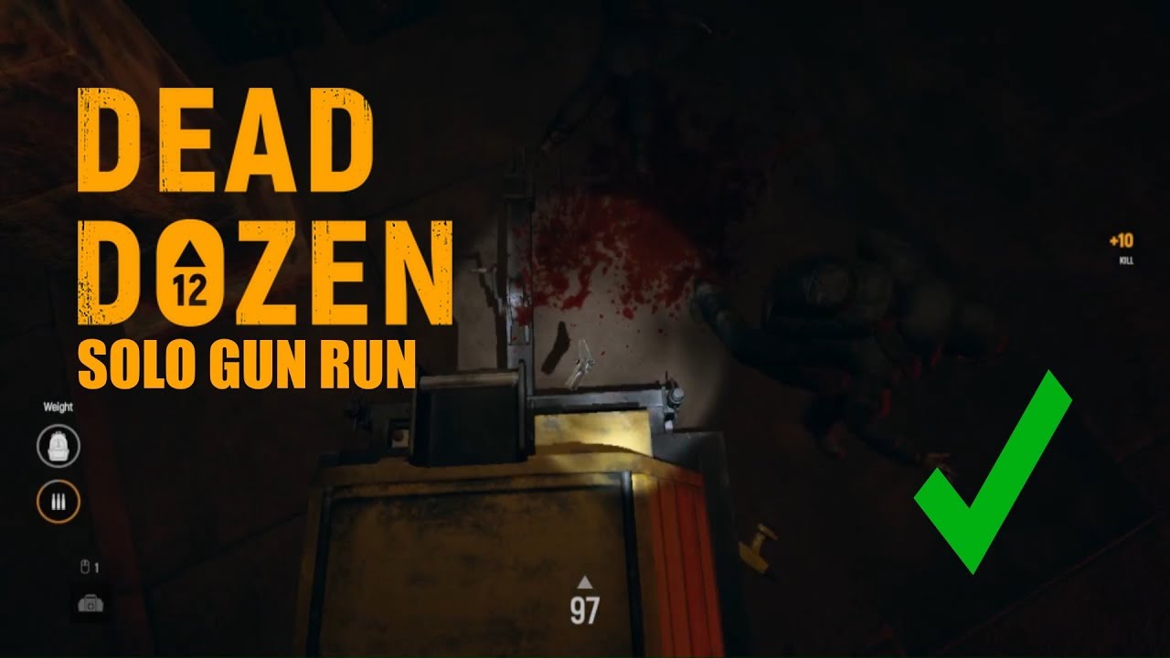Dead Dozen | Escape Mode | Solo gun run challenge completed! - YouTube