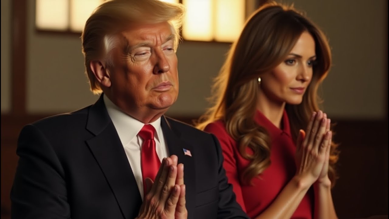 Donald Trump and Melania Trump Singing - Jesus My Light (Imaginary ...