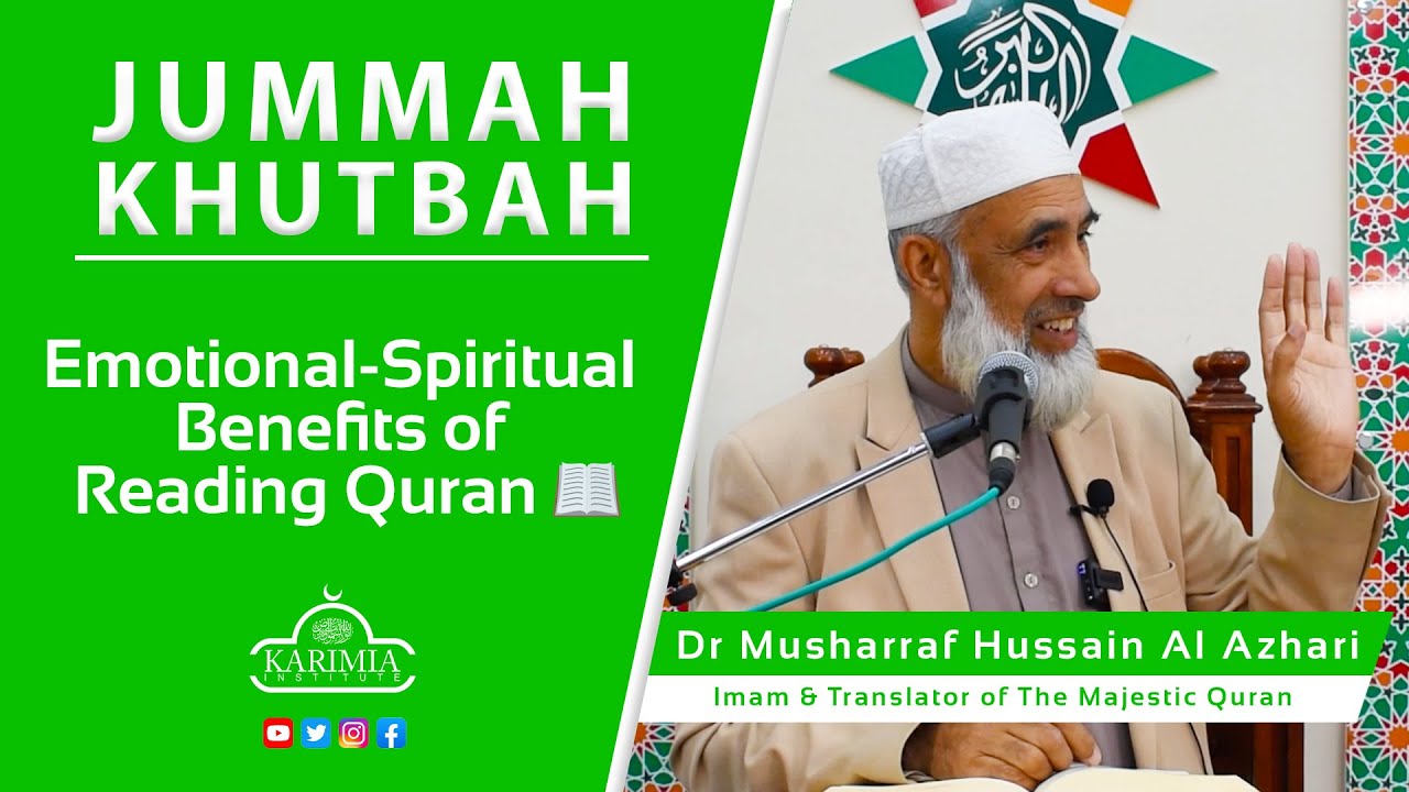 Dr Musharraf Hussain Friday Sermon Emotional Spiritual Benefits Of dr-musharraf-hussain-friday-sermon-emotional-spiritual-benefits-of