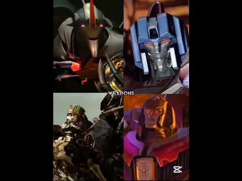 Starscream Bay Vs Starscream TfO Vs Starscream Tfp Base Vs Starscream Wfc/Foc/Rotds #transformers