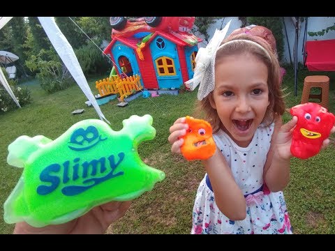 Slime Challange En güzel slime hangisi, Hazır slimelar ve bizim slimelar yarışıyor