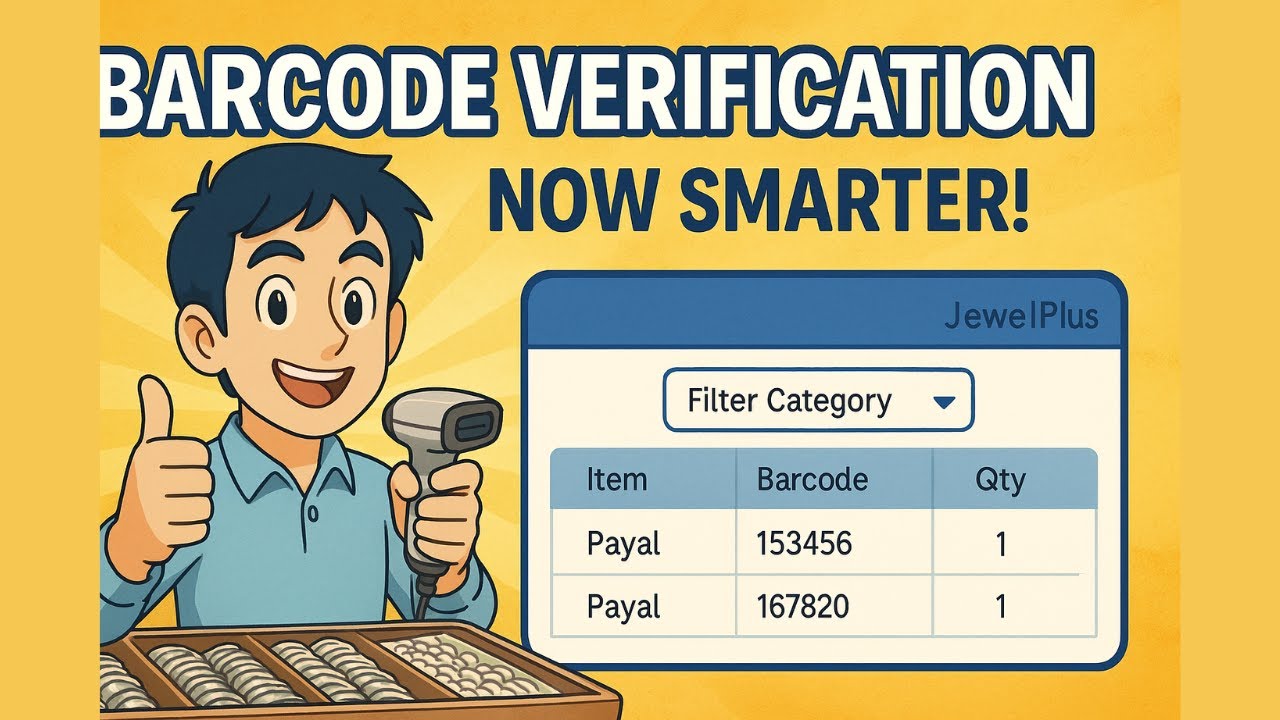 Barcode Verification – Now Smarter with Category-Wise Filters ...