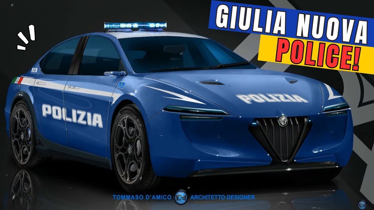 Nuova Alfa Romeo Giulia Police Next Generation Law Enforcement Looks ...