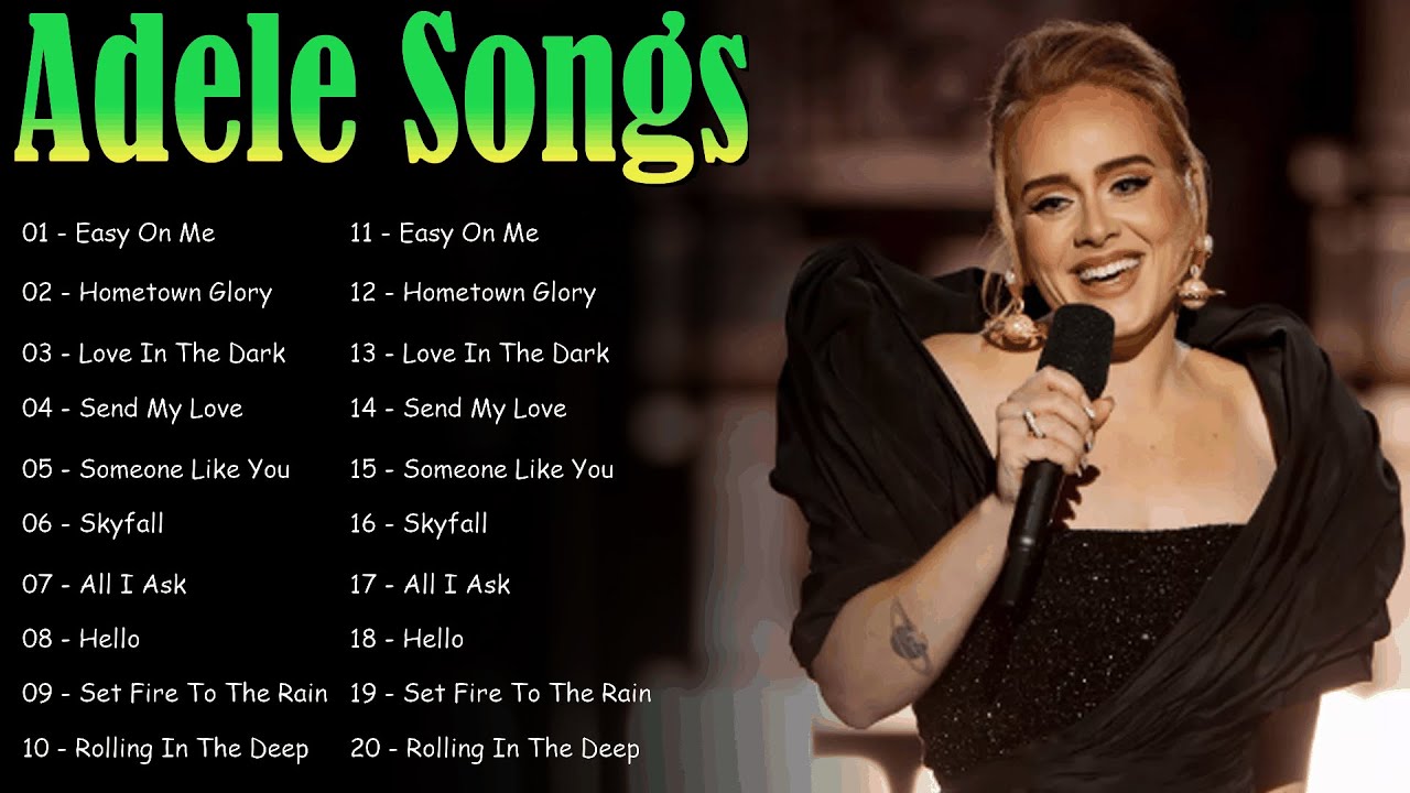 ADELE Greatest Songs Playlist 2026 | Best Collection Of All Time - YouTube