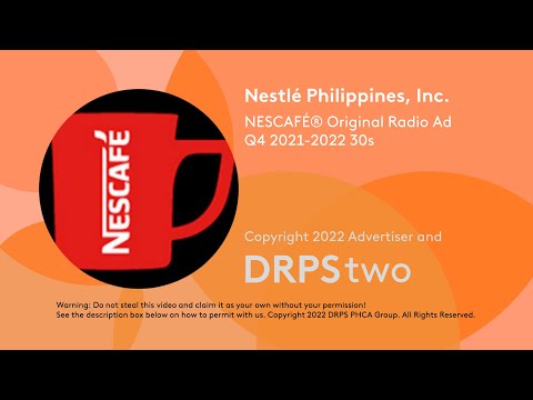 Nescafe Original Radio Ad Q4 2021-2022 30s