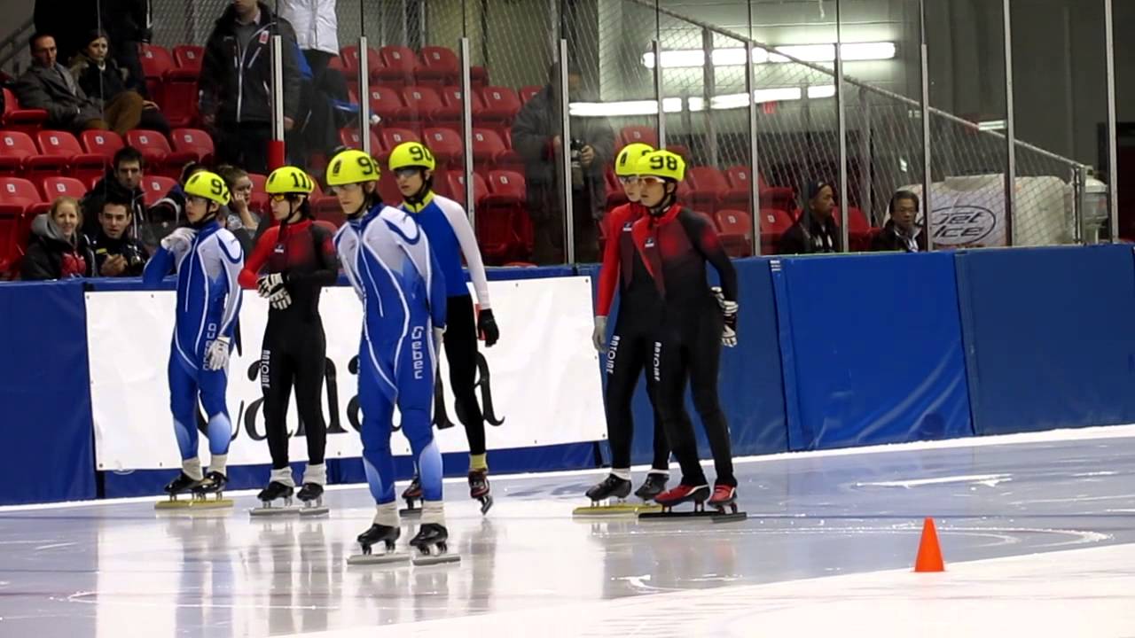 2012-12-09 Toronto Canadian Junior Short Track Champs Men 1500m A-Final ...