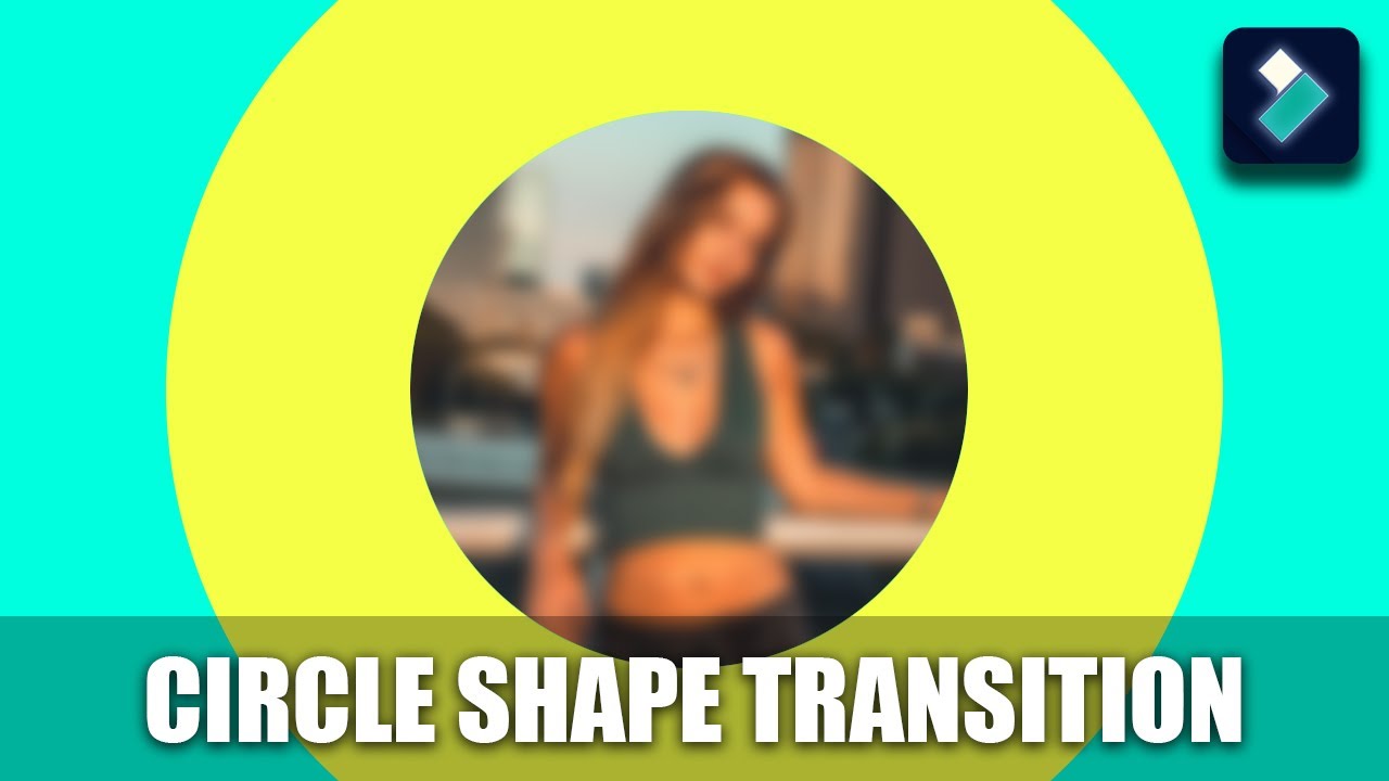 Animated Circle Shape Transition On Filmora 11 - YouTube