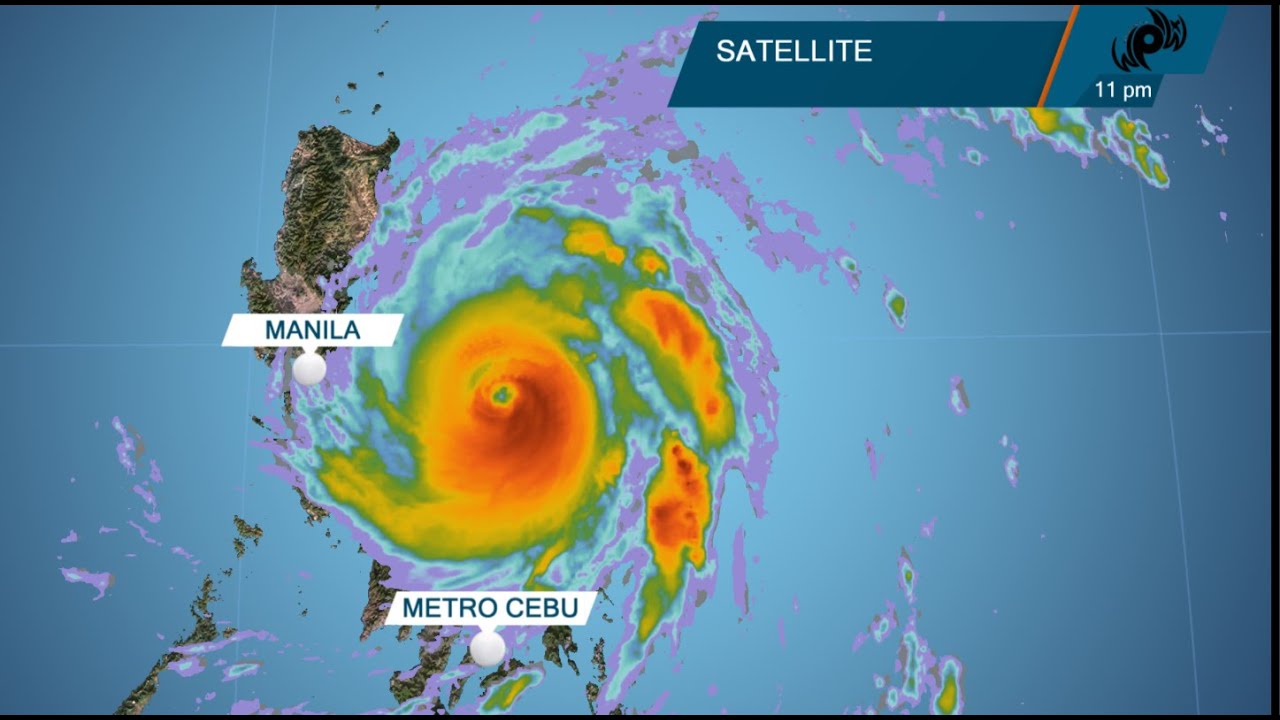 Tracking Typhoon Pepito / Man-yi - YouTube