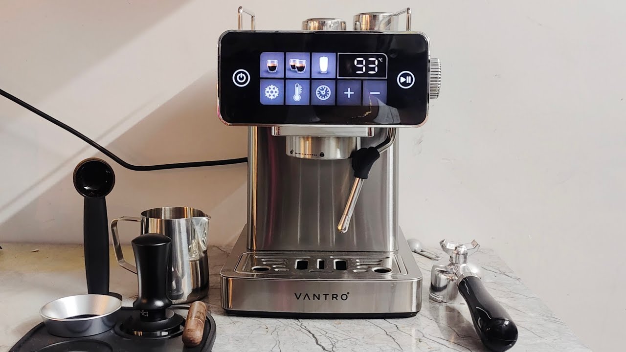 Unboxing Vantro X1 Espresso Coffee Machine - YouTube