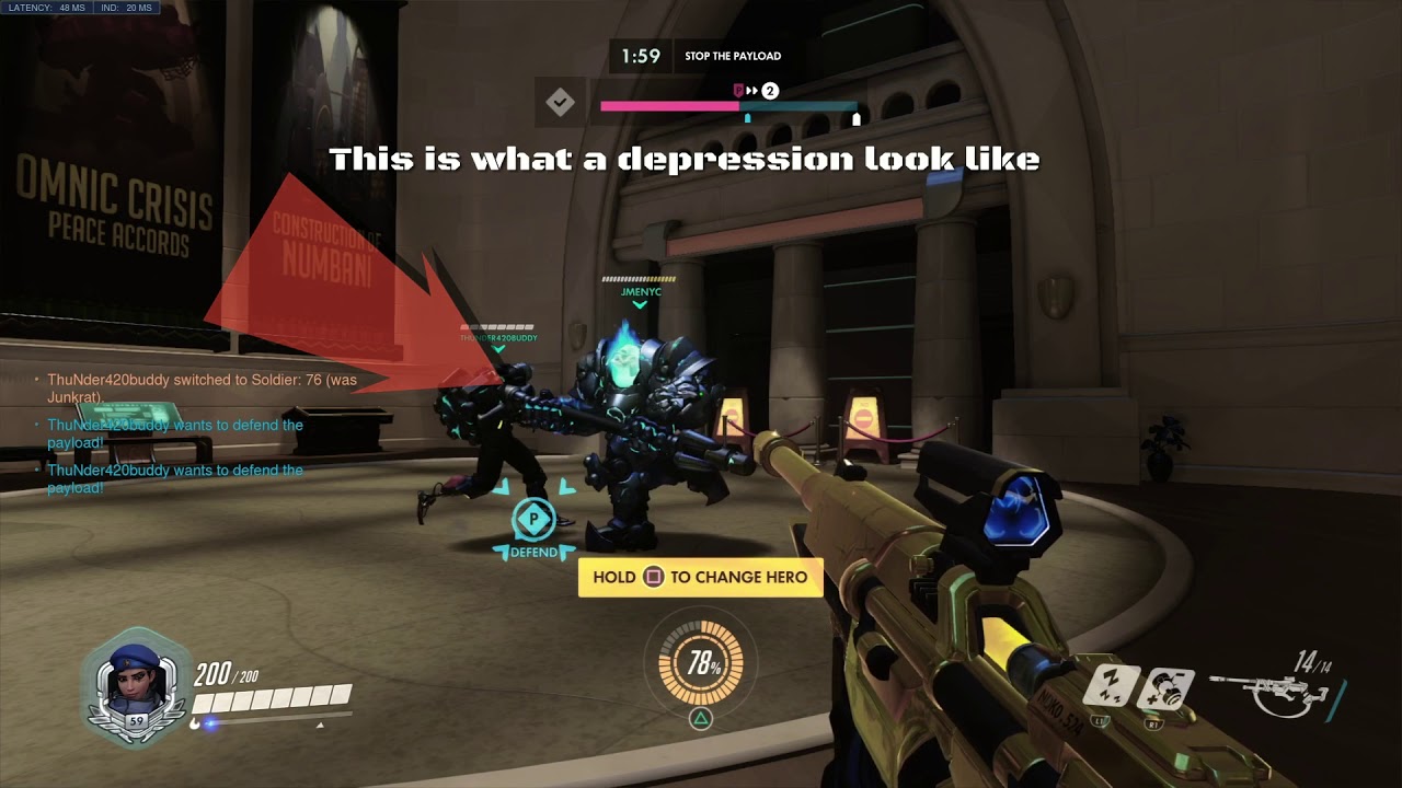 Overwatch depression - YouTube