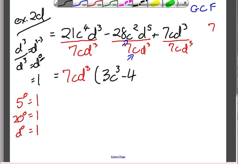 How to Learn to Common Factor Grade 10 academic Lesson 5 3 - YouTube