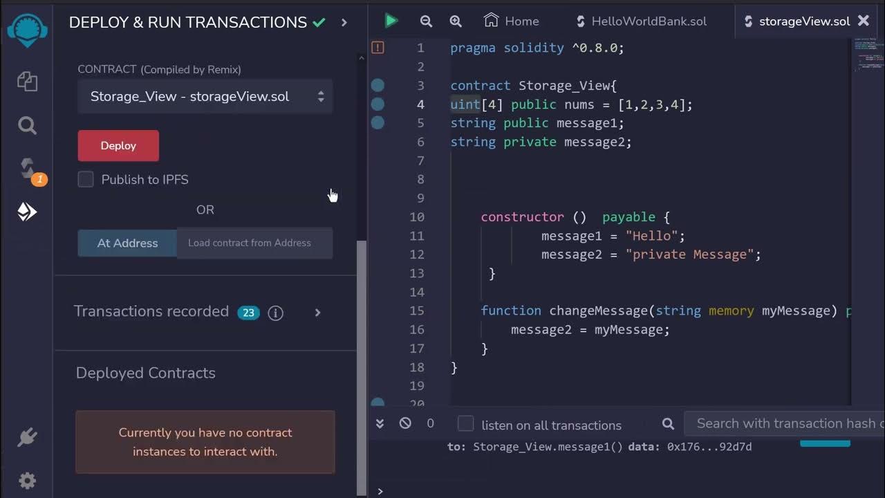 Web3 Hacking in Python - 0x0C - Understanding Smart Contract Storage and Private Variables - YouTube