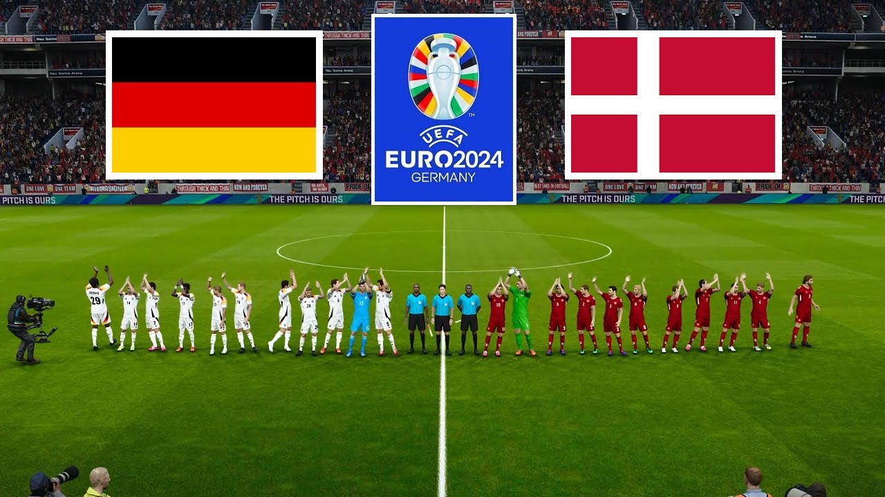 Germany vs Denmark UEFA Euro 2024 | Round of 16 | 29 June 2024 Gameplay ...