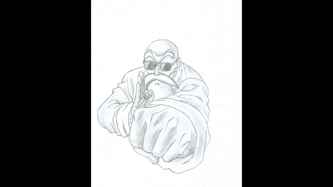 Speed Drawing-Mestre Kame - YouTube