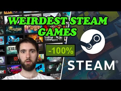 PLAYING RANDOM WEIRD FREE STEAM GAMES .. EPISODE 1 - YouTube