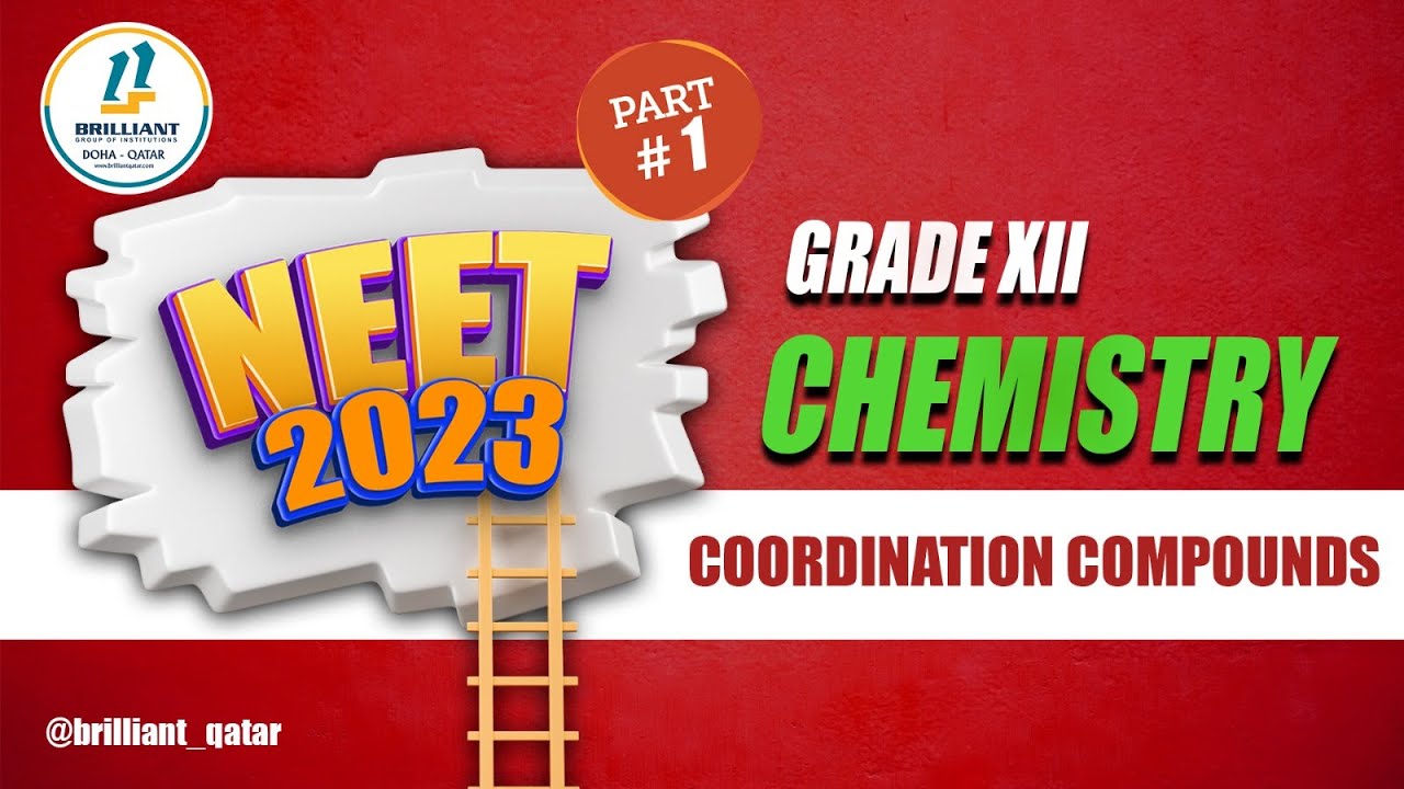 NEET 2023 10 Minute Videos | CBSE Grade 12 Chemistry Coordination ...