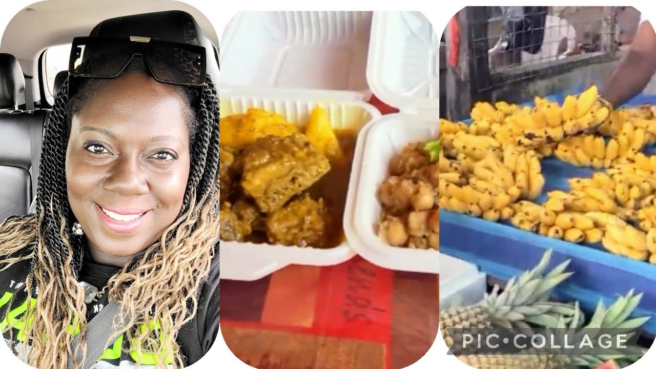 Parika Market Walk-Thru|Lunch @Rhonda's Restaurant & Bar - YouTube