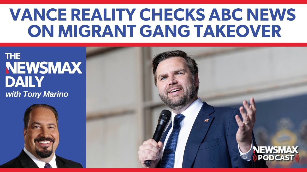 JD Vance sanity-checks ABC’s Martha Raddatz | The NEWSMAX Daily (10/14 ...