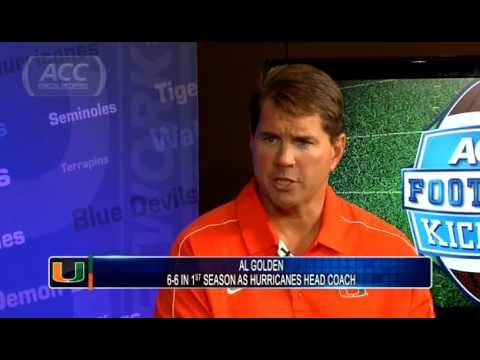 Miami Coach Al Golden on Managing the Program - YouTube