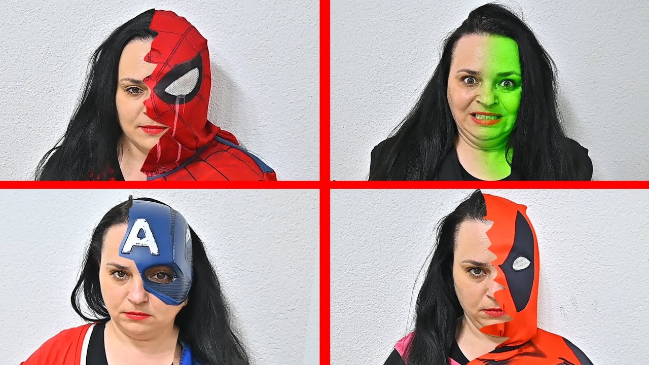Cute Girl Transform Into Superheroes - YouTube
