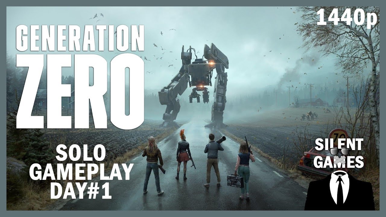 Generation Zero - Silent Solo Gameplay DAY#1 (No commentary) 1440p ...
