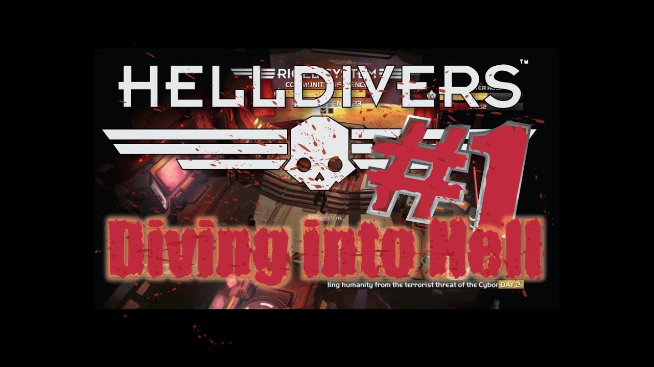 Diving into Hell--Helldivers Gameplay PS4 - YouTube