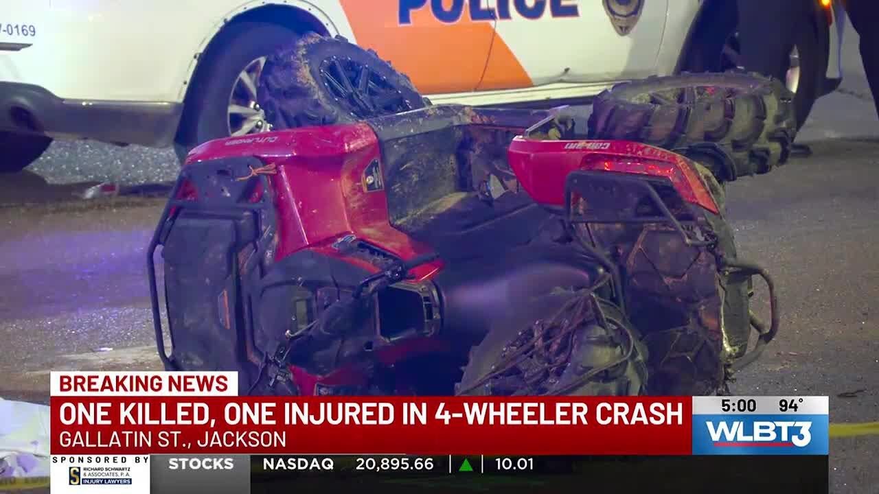 1 killed, 1 injured in 4-wheeler accident in Jackson - YouTube