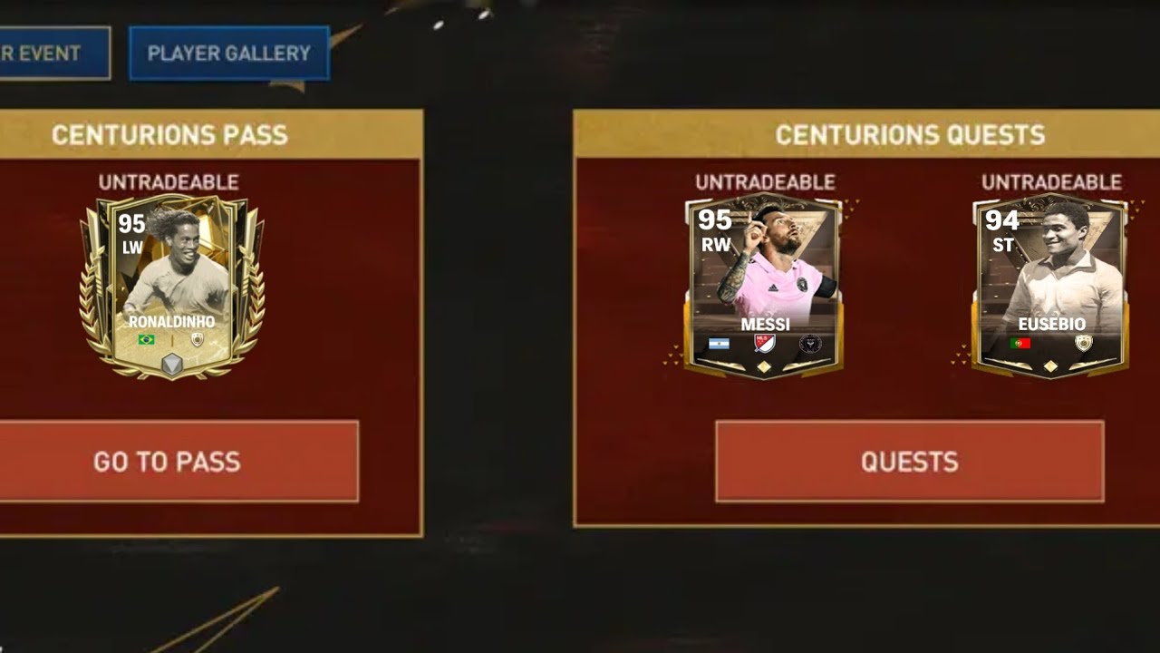 Centurion Event In FC Mobile 24 🐐 - YouTube