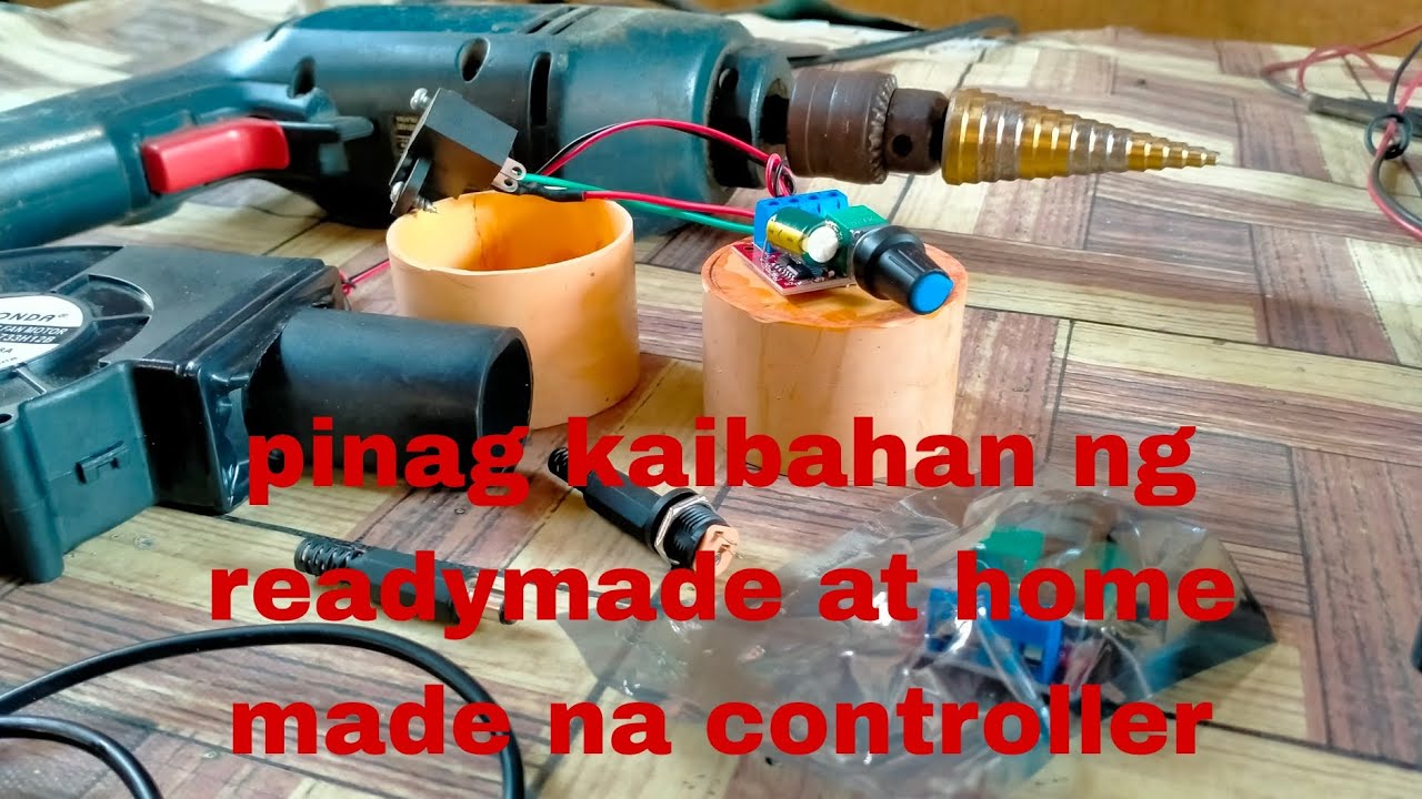 difference between the readymade and homemade controller - YouTube