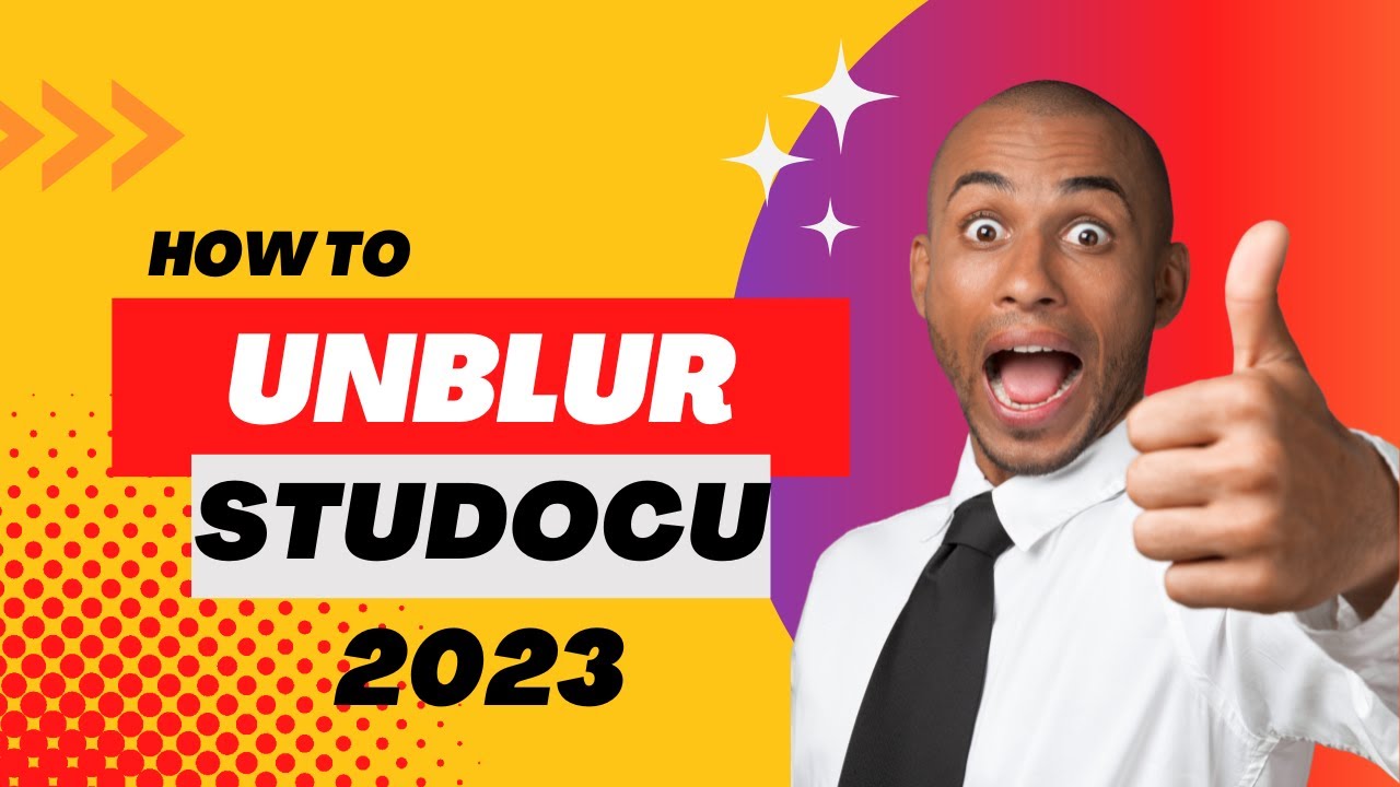 How To Download and Get StuDocu In 2023 - STEP BY STEP GUIDE - YouTube