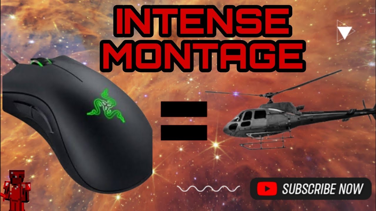 fast clicking = helicopter? | most intense montage #bedwars - YouTube