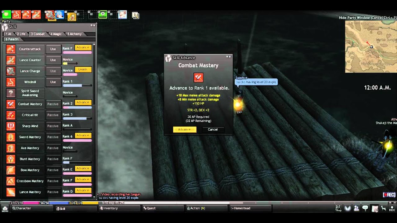 Mabinogi Rank 1 Combat Mastery - YouTube