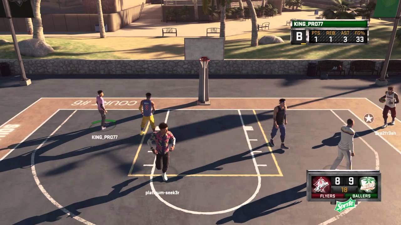 NBA 2k my park THE RIVALRY - YouTube