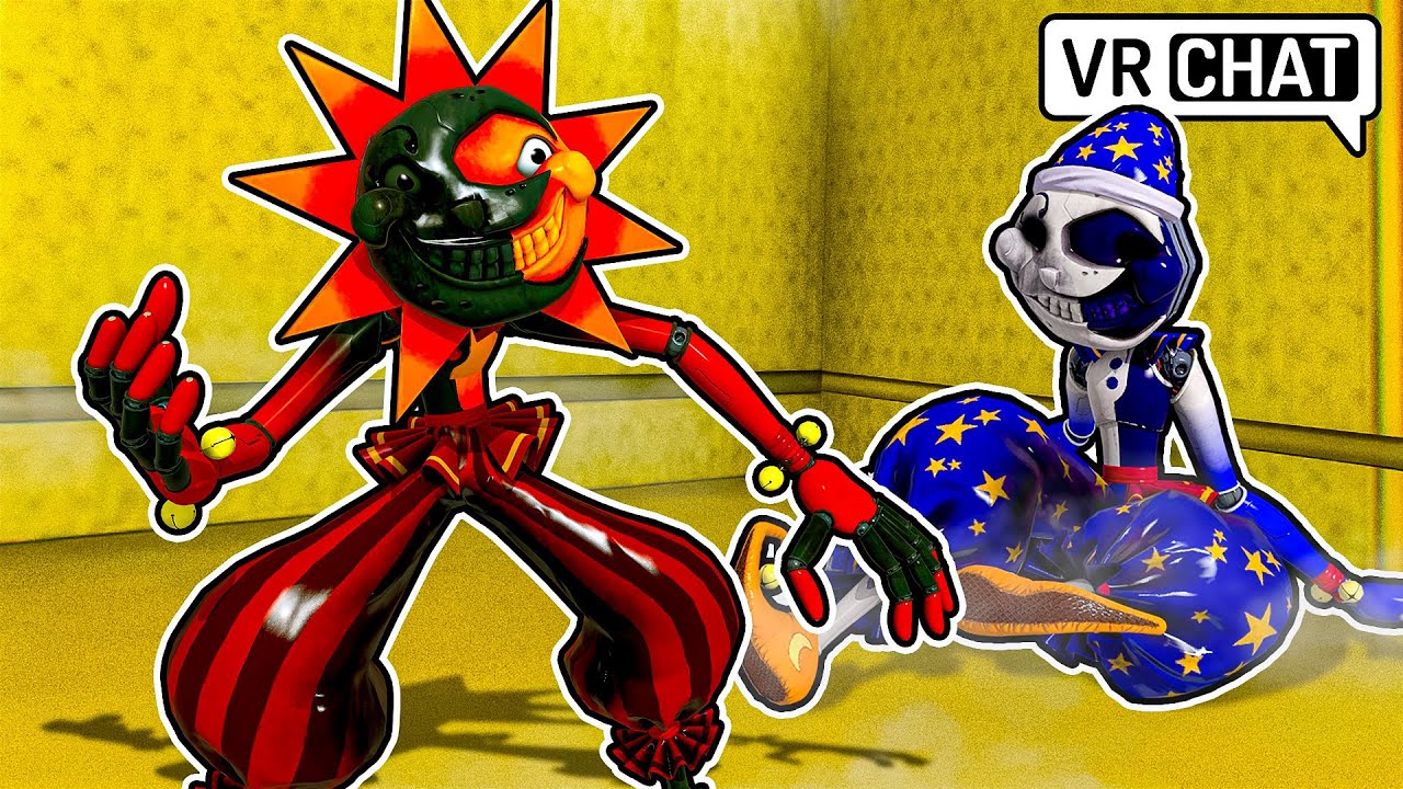 Sun and Moon RETURN To The BACKROOMS in VRCHAT - YouTube