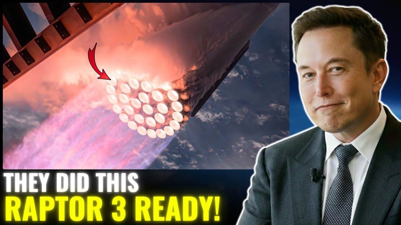 Elon Musk Drops Solution on V3: 33 Raptor 3 Engines Ready...Mind ...